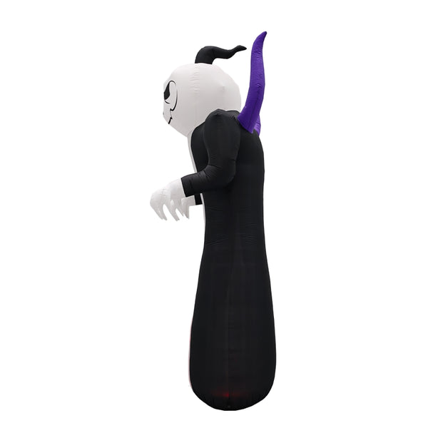 12FT Giant Halloween Inflatable Blow Up Decorations, Grim Reaper with ...