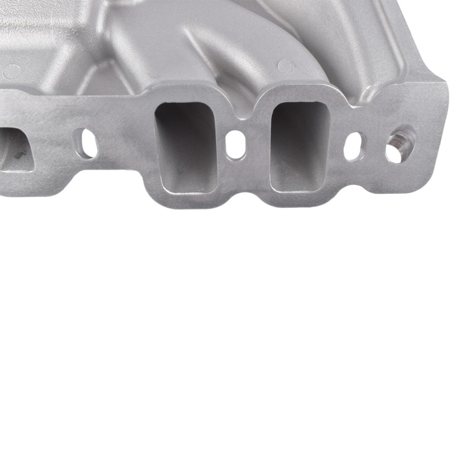 Single Plane Silver Aluminum LowRise Intake Manifold Fits for Oldsmobi ...