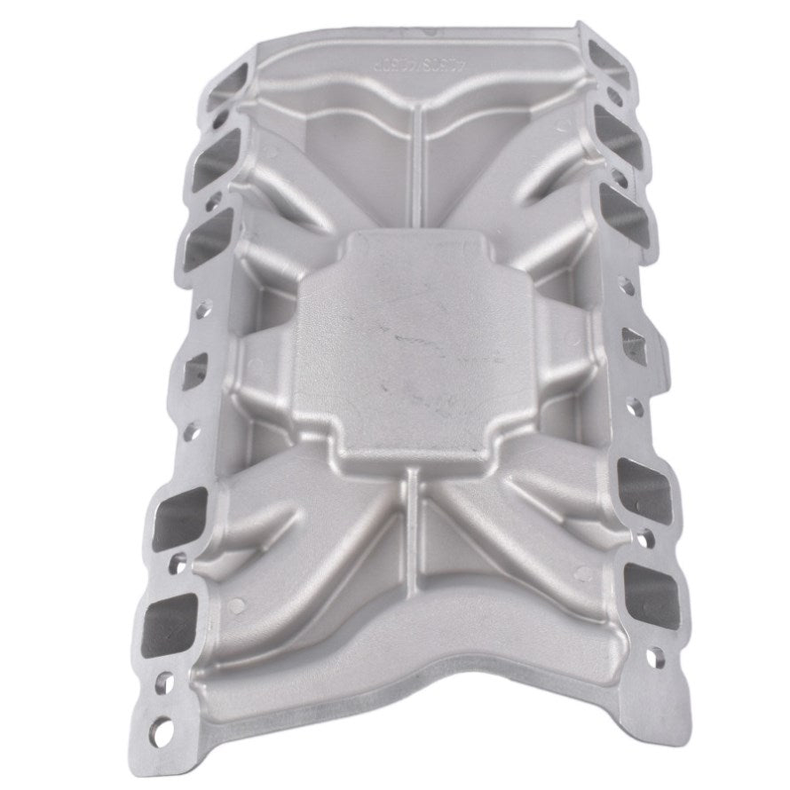 Single Plane Silver Aluminum LowRise Intake Manifold Fits for Oldsmobi ...