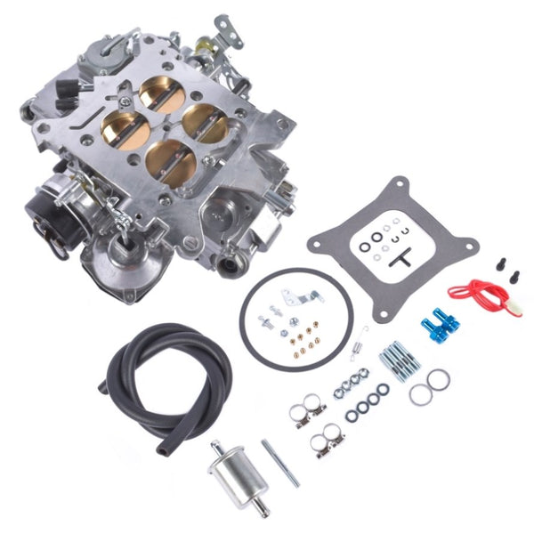 Carburetor 4-Barrel Square Bore 600 CFM Electric Choke Aluminum For Ho ...