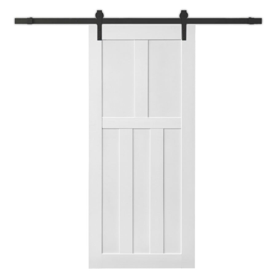 CRAZY ELF 32" x 84" Five Panel Real Primed Door Slab, DIY Panel Door ...