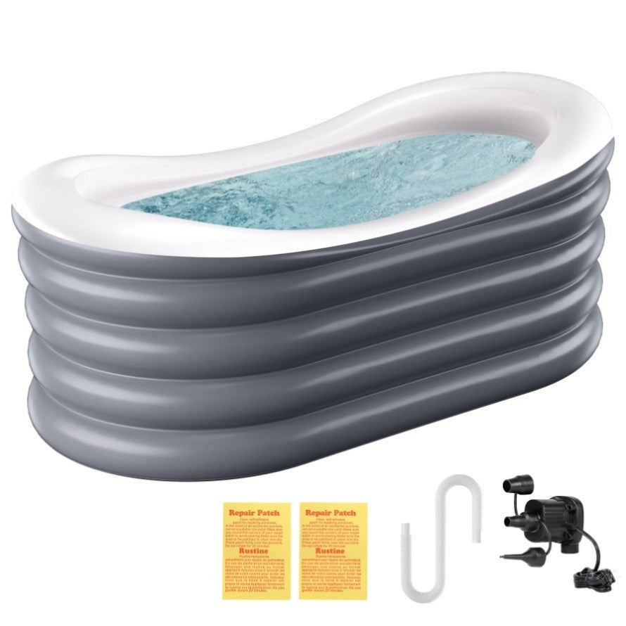 Inflatable Bathtub for Adults Bathtub Foldable Portable Bathtub Blow u ...